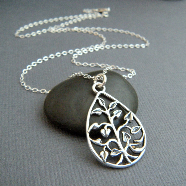 Tree Branch Necklace - Etsy