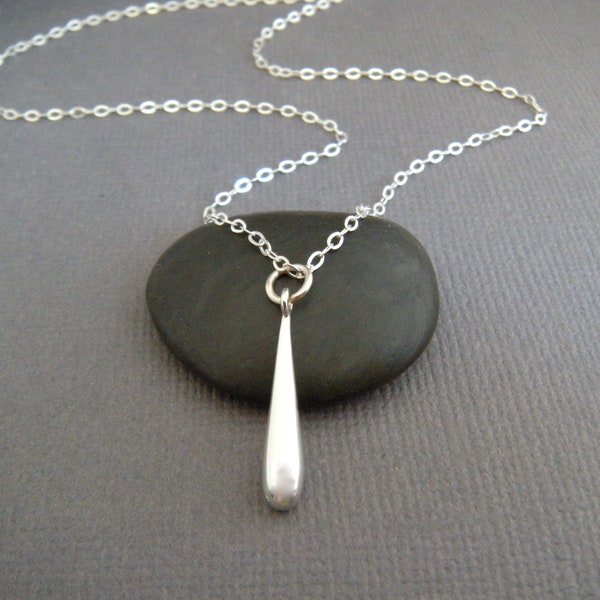 Tear Drop Necklace - Etsy