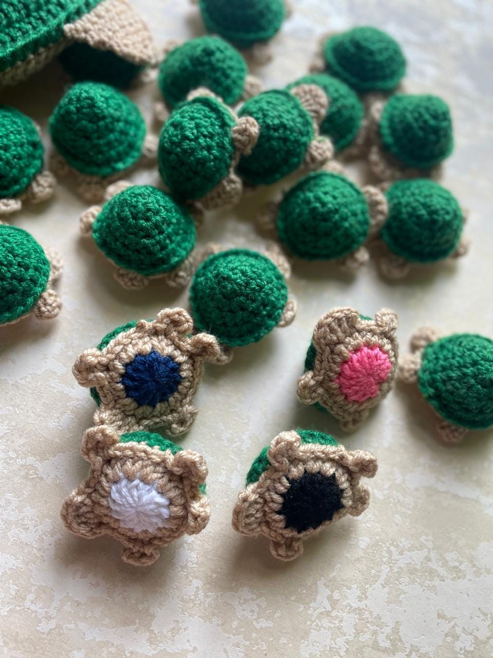 Turtle Memory Game Crochet Pattern - Etsy