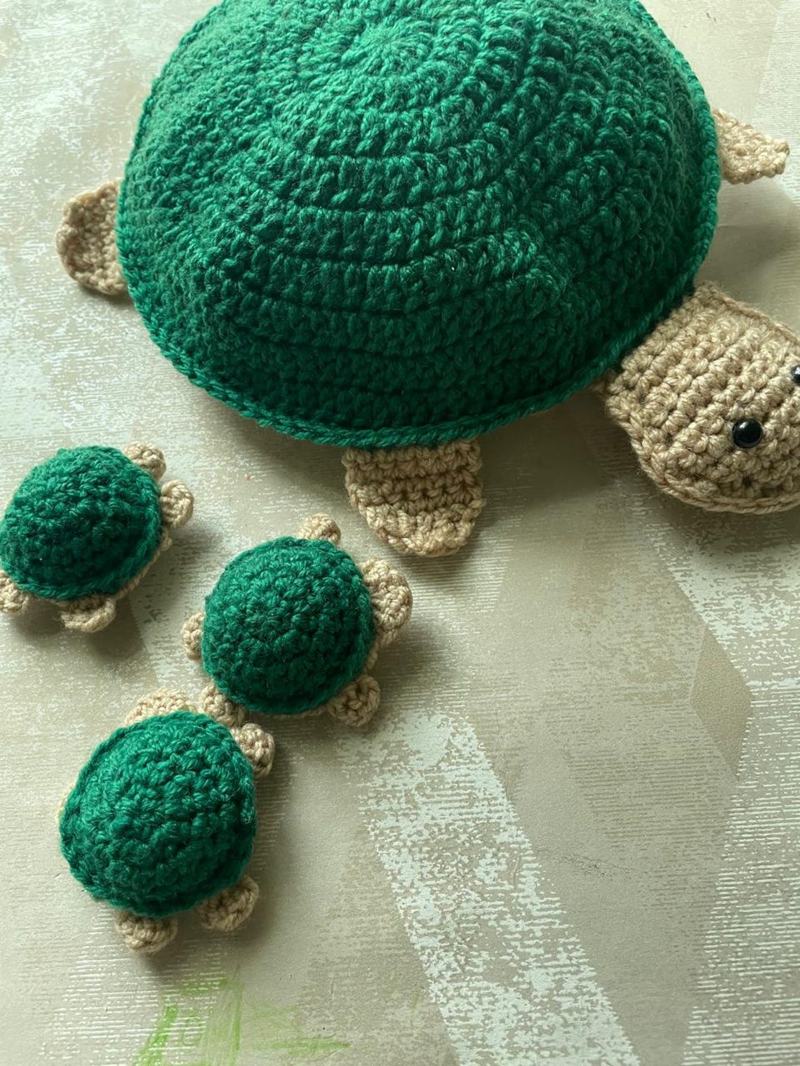 Turtle Memory Game Crochet Pattern - Etsy