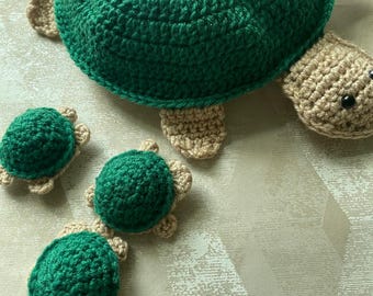 The ORIGINAL Turtle Memory Game-pattern by Sharonmarieshop -pattern ...