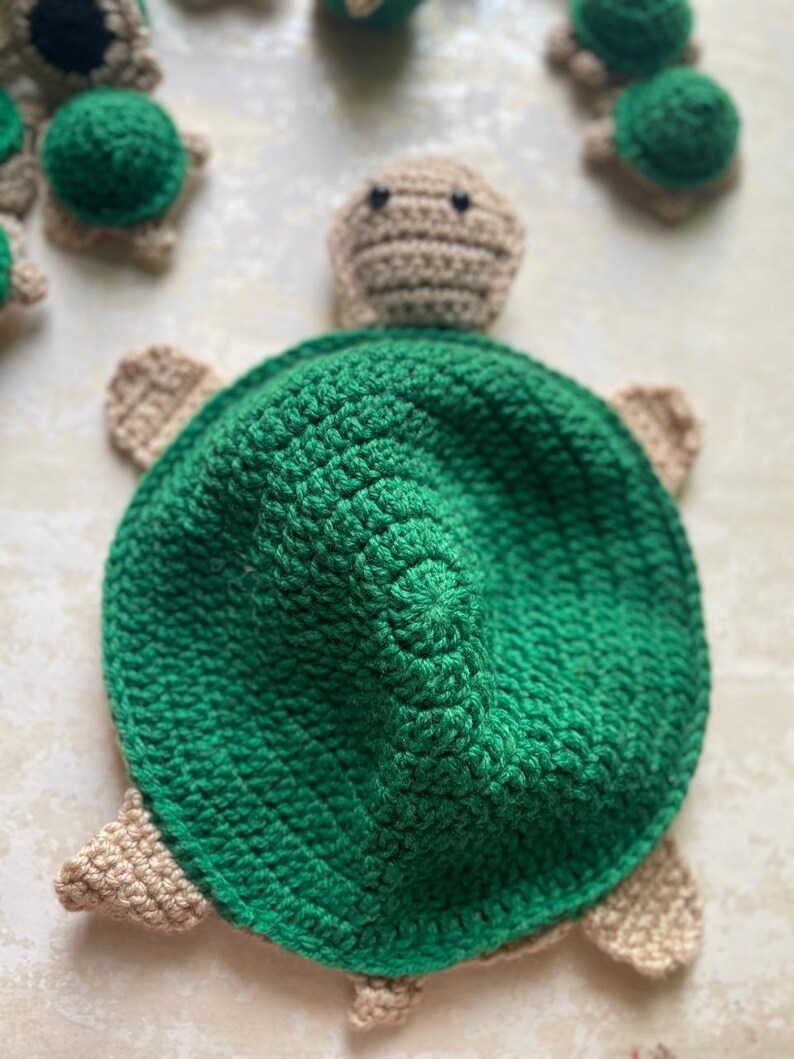 Turtle Memory Game Crochet Pattern - Etsy
