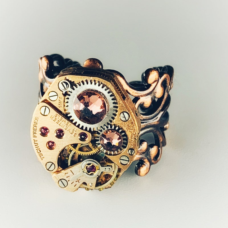 Steampunk Ring - Etsy