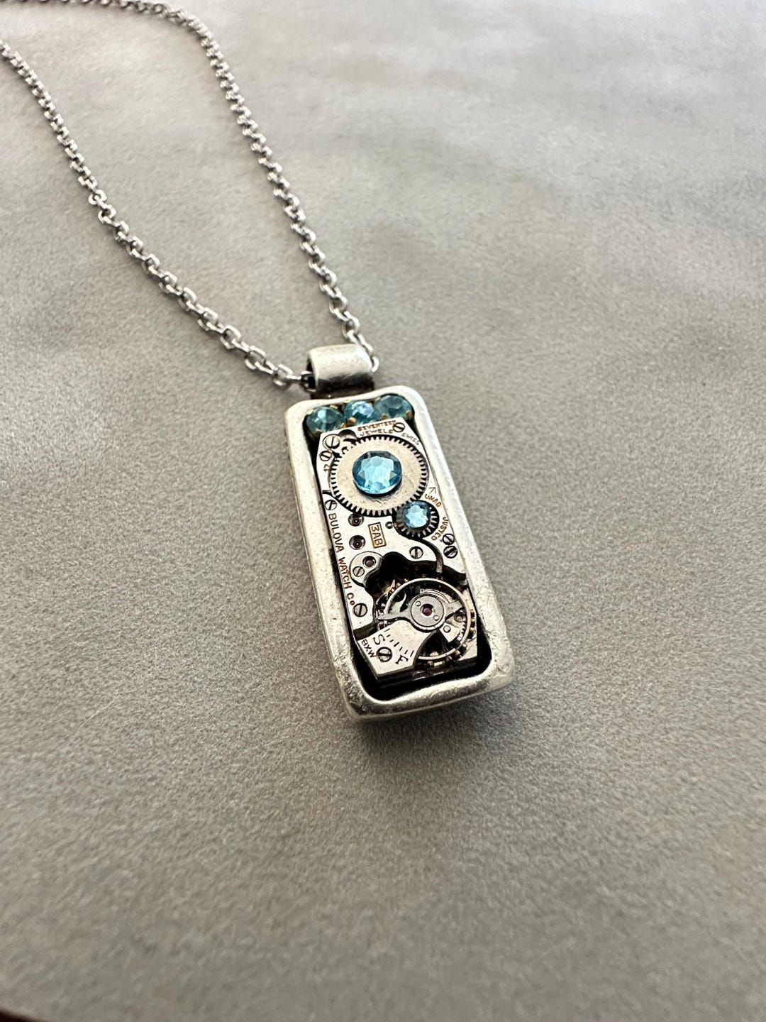 Steampunk Watch Movement Necklace - Steampunk Watch Movement Necklace ...