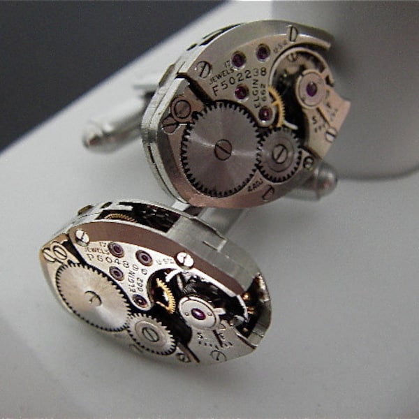 Steampunk Cufflinks - Etsy
