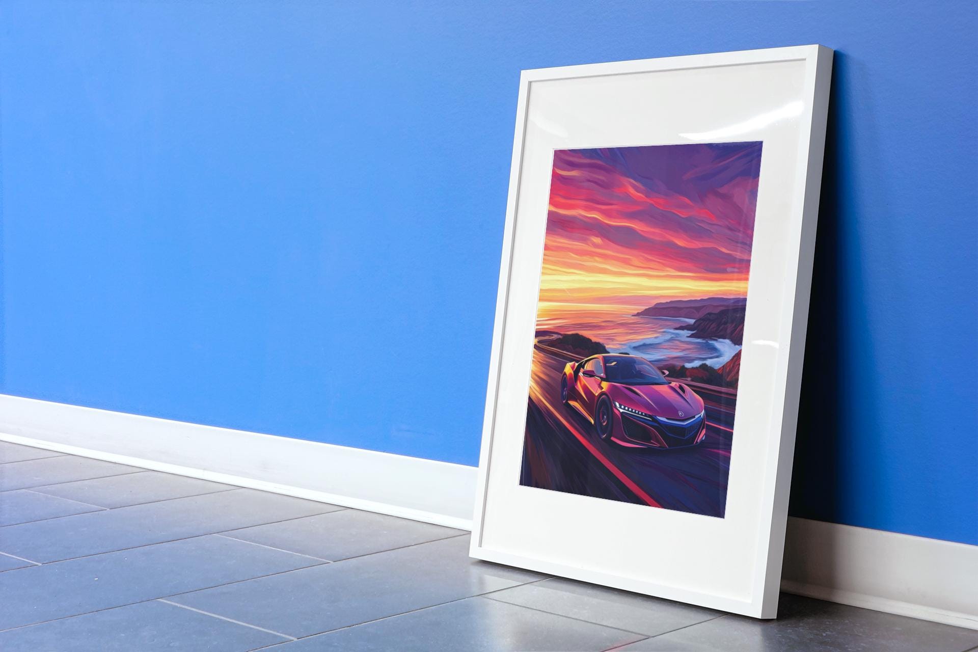 Acura NSX GT3 Evo22 Poster—imsa Gt Champion 2019-2020 & SRO Titles 2019 ...