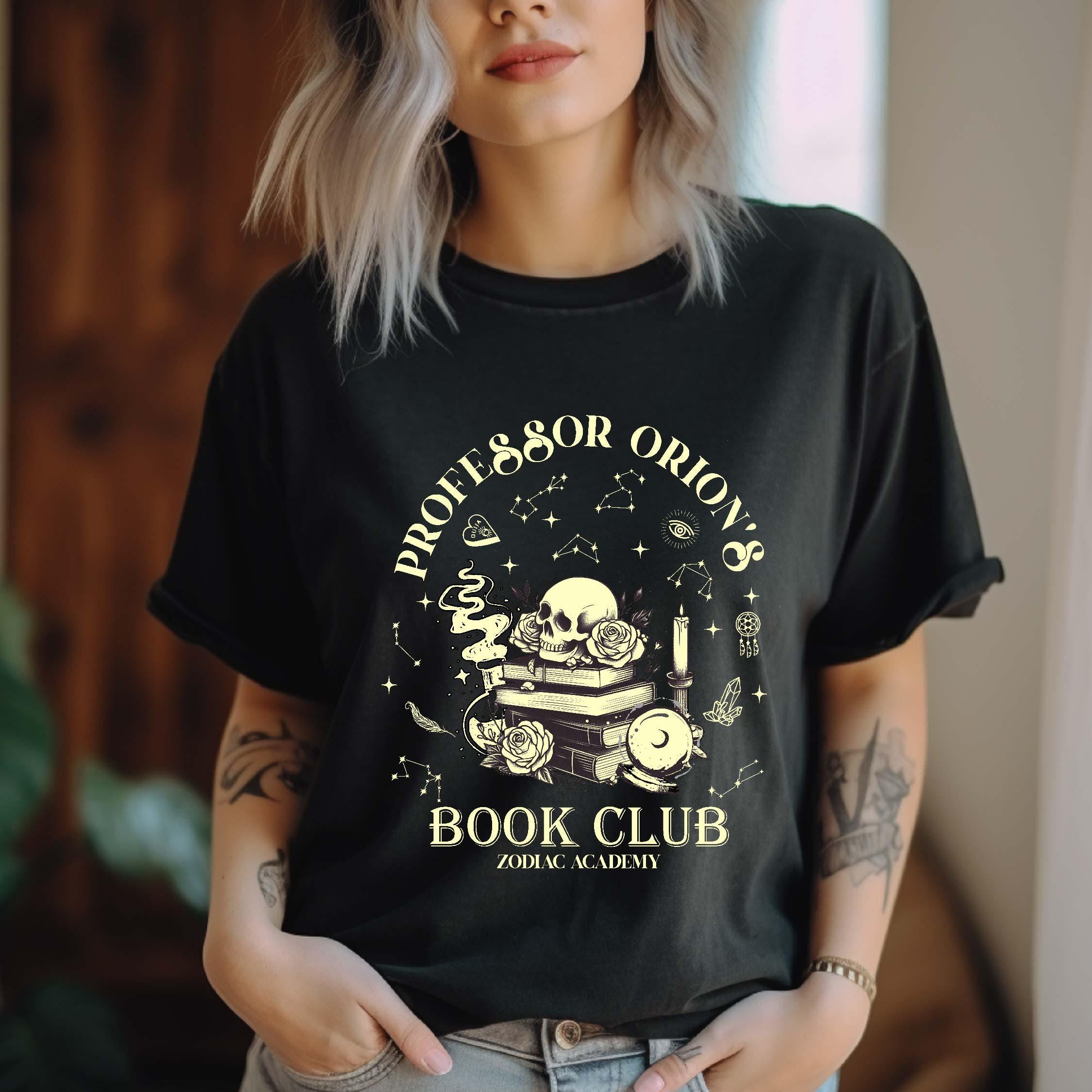 Professor Orions Book Club Zodiac Academy Merch Shirt, Gift for Book ...