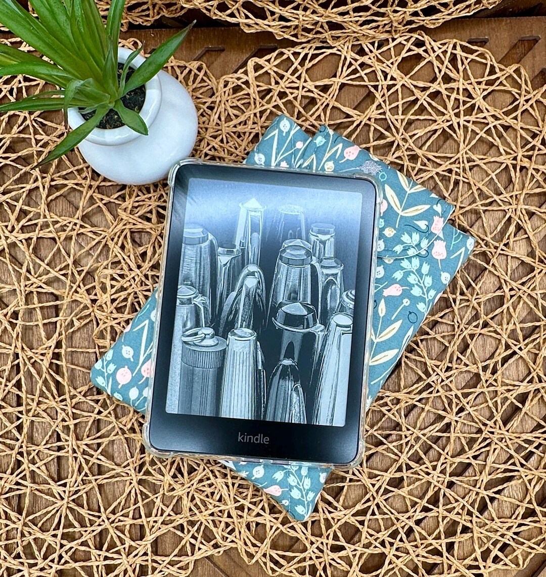 Sage Green Floral Kindle Paperwhite Sleeve: Boho E-reader Cover - Etsy