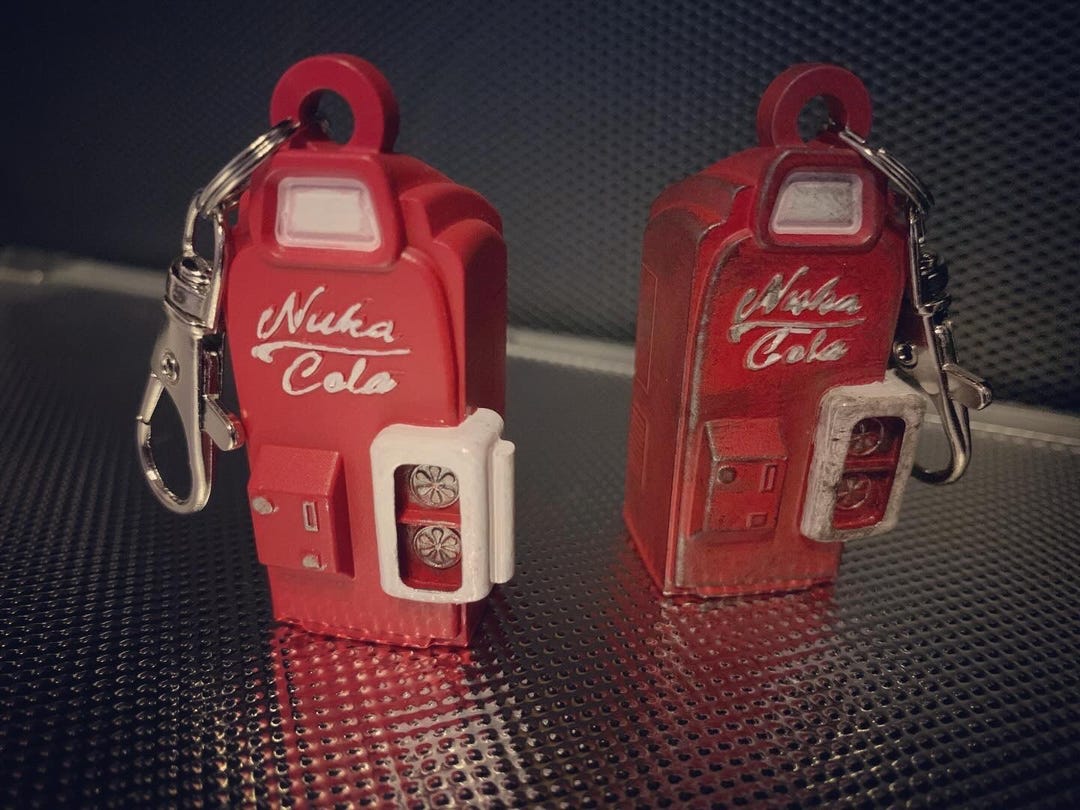 Nuka Cola Vending Machine Keychains - Etsy