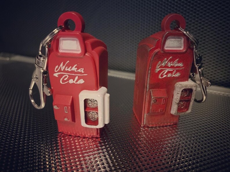 Nuka Cola Vending Machine Keychains - Etsy