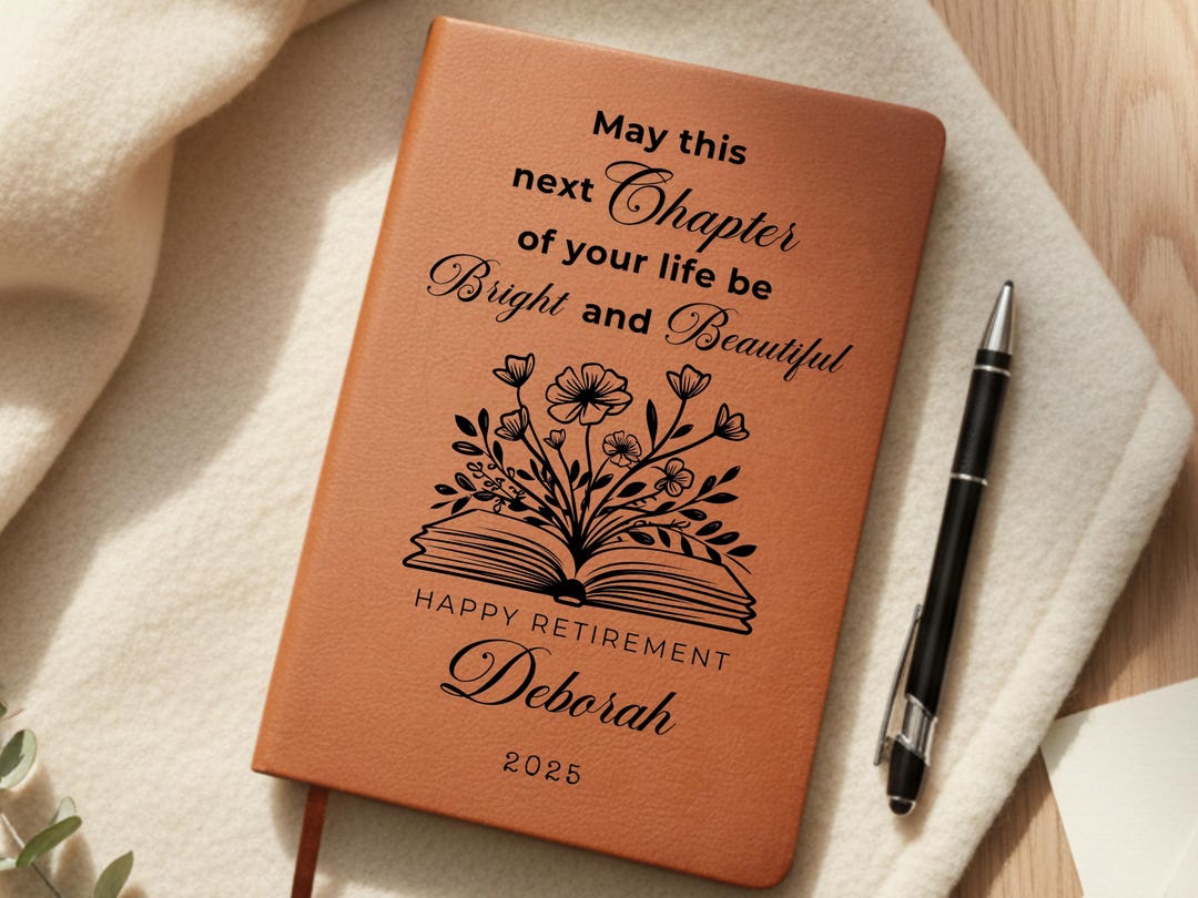 Retirement Gift for Coworker Journal, Coworker Retirement New Chapter ...