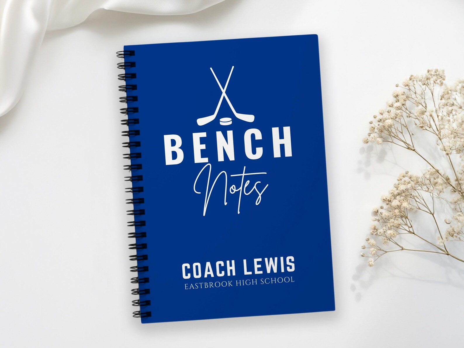 Bench Notes Hockey Coach Journal: Appreciation Gift for Hockey Coaches ...
