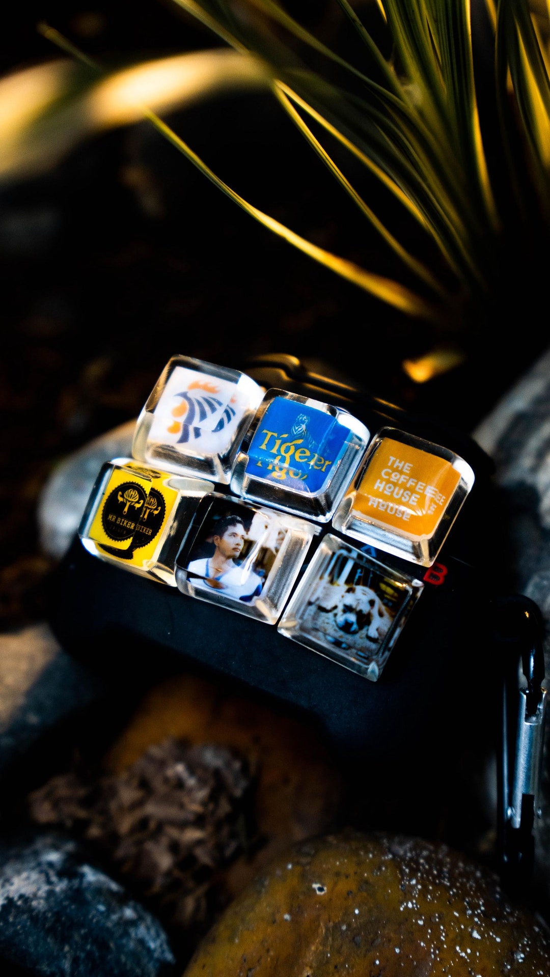 Personalized Photo Keycap Transparent LED Resin Keycap Fits Cherry ...