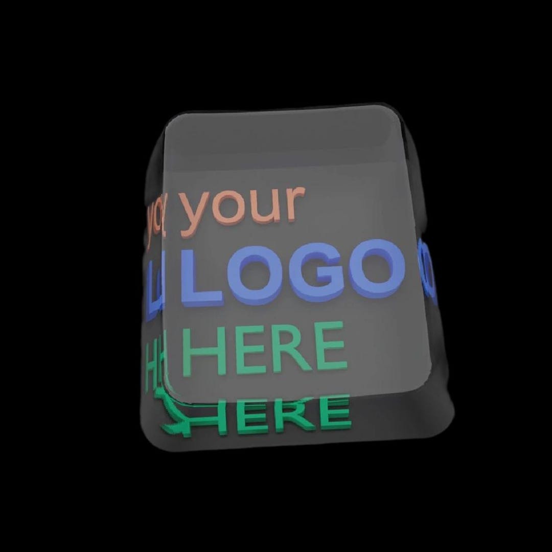 Custom Mechanical Keyboard Keycap With 3D Software Logos Handmade ...