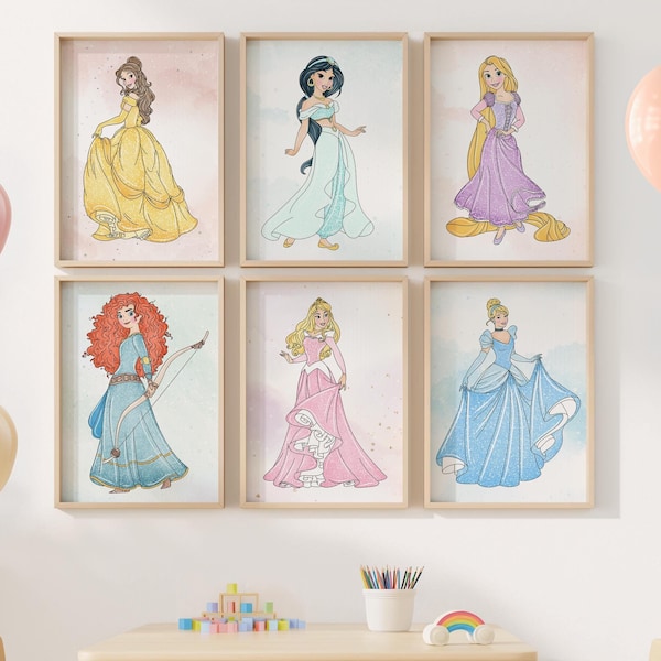 Princess Wall Art - Etsy