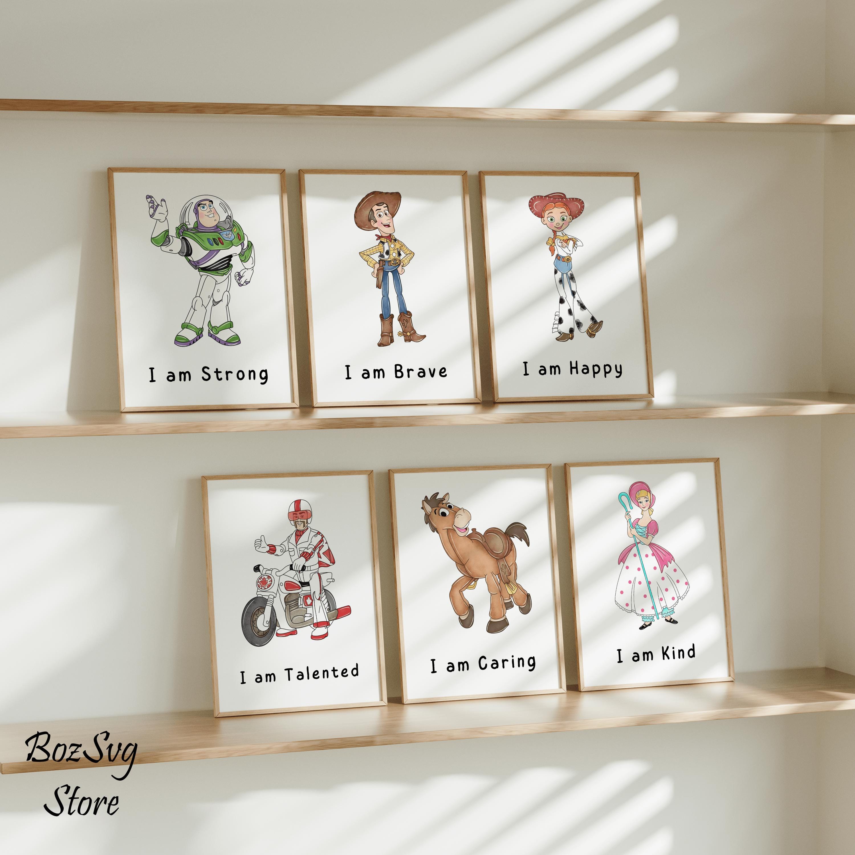 Toy Story Positive Affirmations Prints, Kids Room Decor (digital Poster ...
