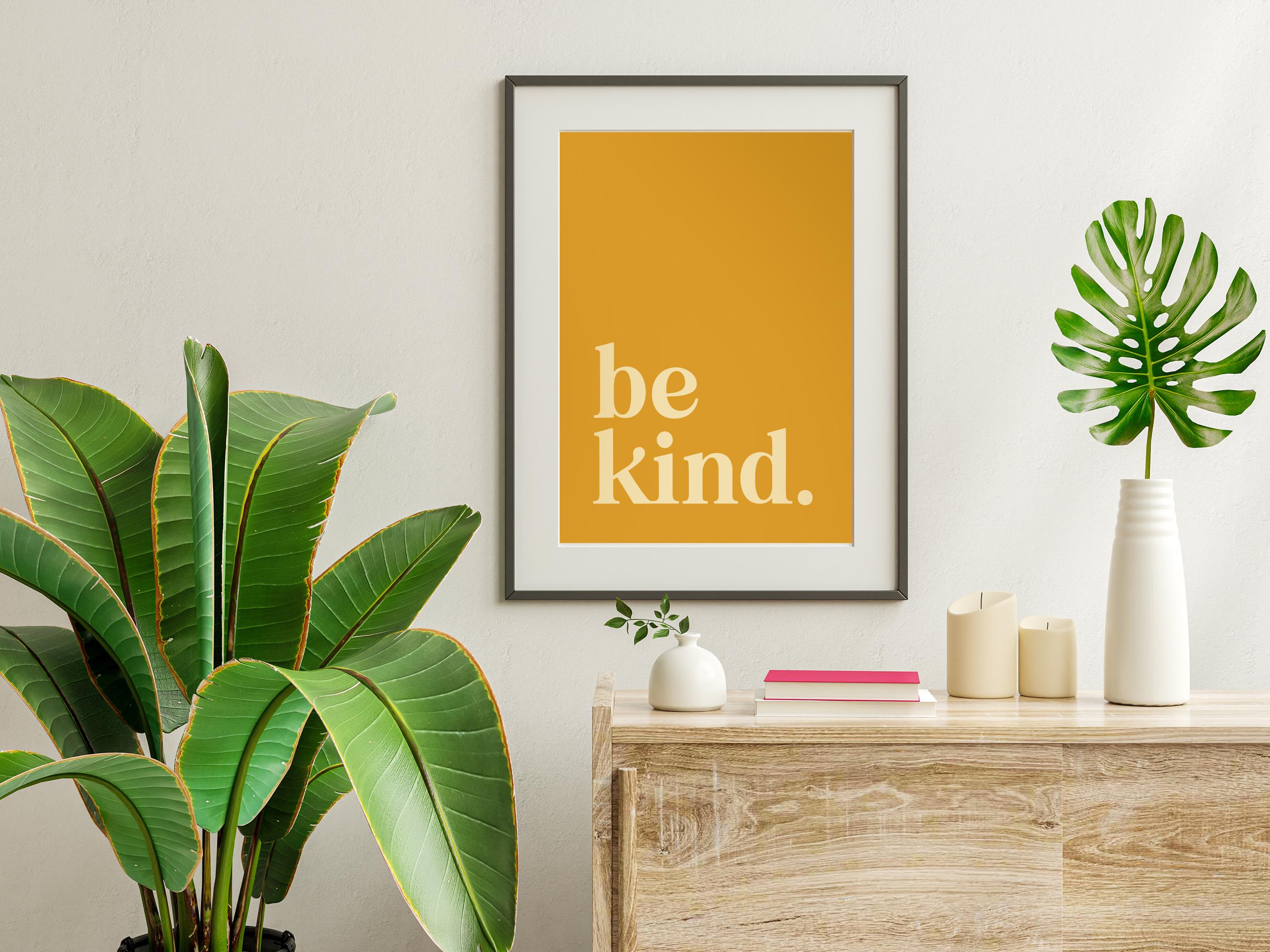 Be Kind – Classroom Wall Decor, Kids Wall Art, Playroom Prints, Toddler ...