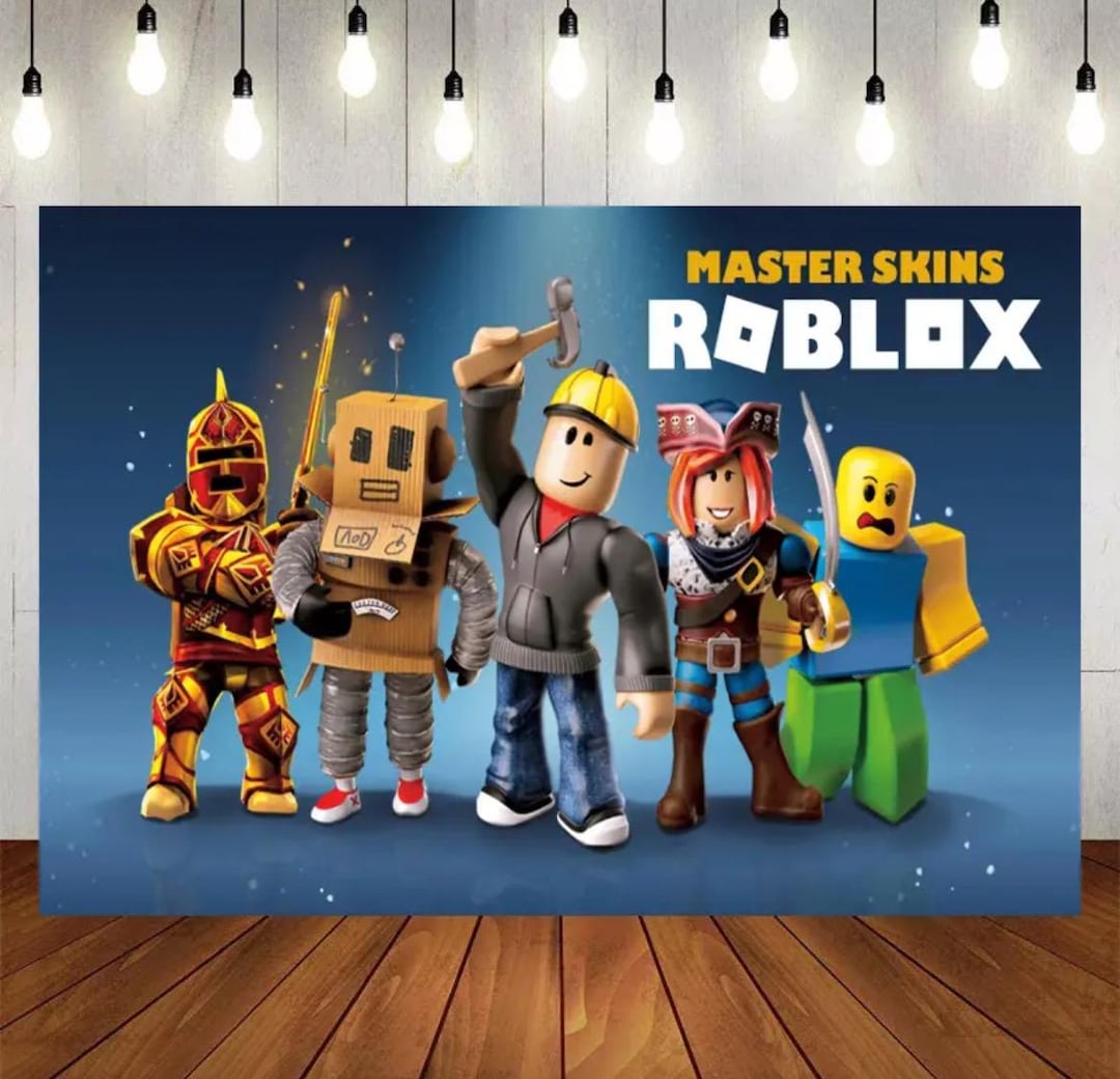 7ftx5ft Roblox Backdrop - Etsy