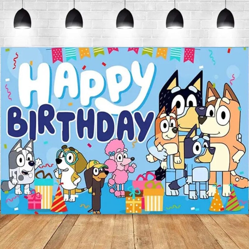 Bluey Backdrop - Etsy