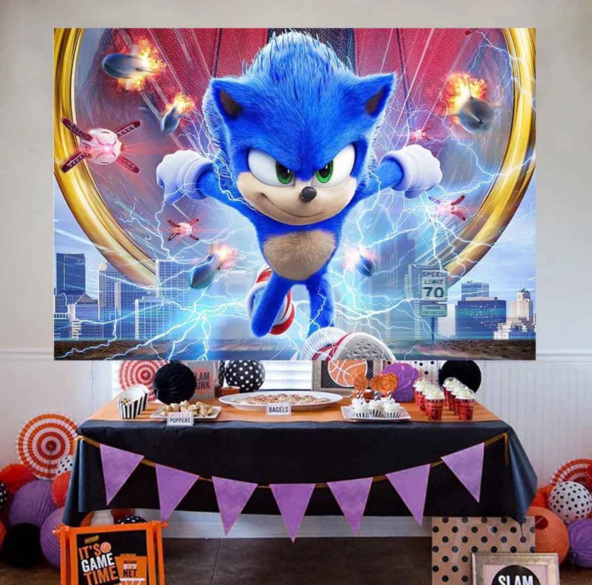 High Quality 7ft X 5ft Sonic Backdrop - Etsy