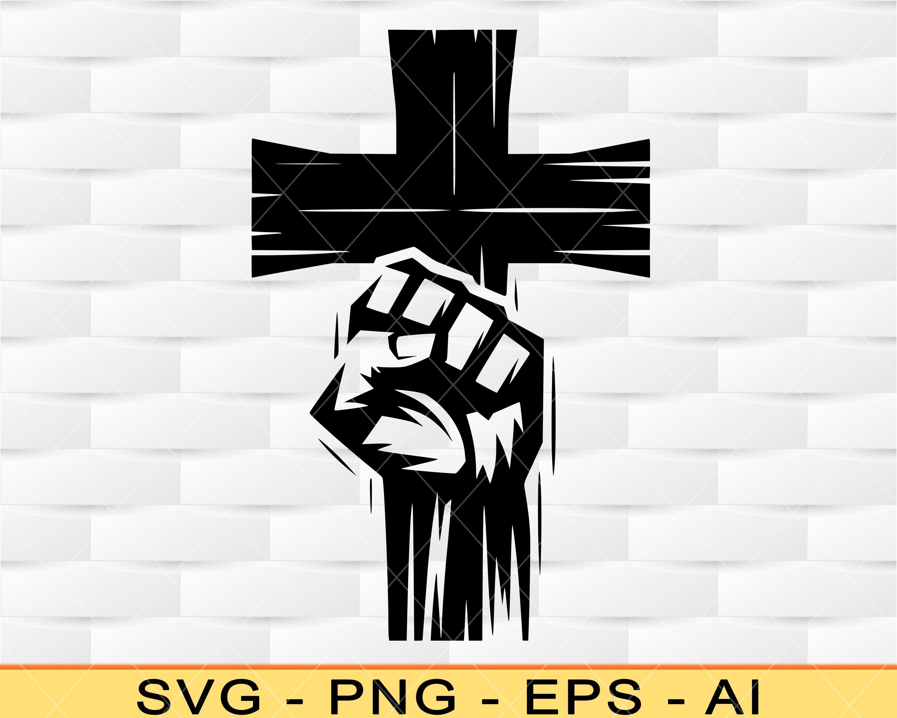 Christian Symbol Svg, Cross Svg, Cross Png, Cross Silhouette, Jesus ...
