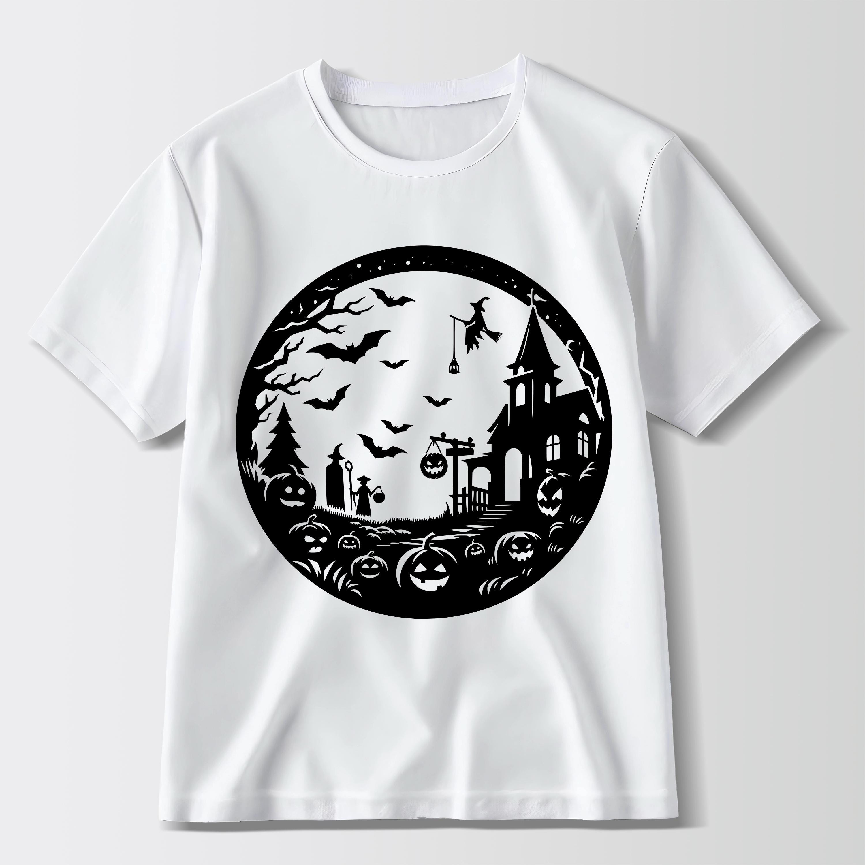 Haunted House Svg, Haunted House Png, Halloween Svg, Creepy House Svg ...