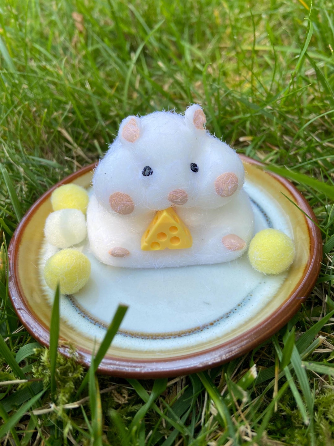 Handmade Furry Hamster Squishy | Kawaii Stress Relief Toy - Etsy