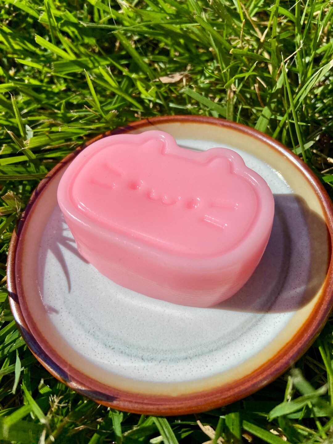 Handcrafted Strawberry Jelly Kitty Squishy | Silicone Fidget Toy - Etsy