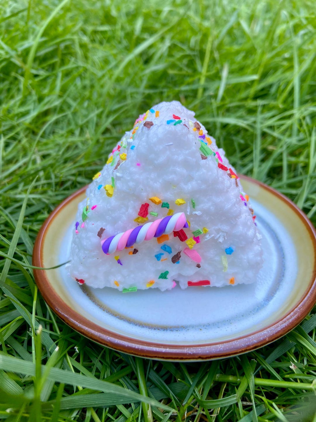 Birthday Onigiri Squishy | Handmade Japanese Rice Ball Fidget Toy - Etsy