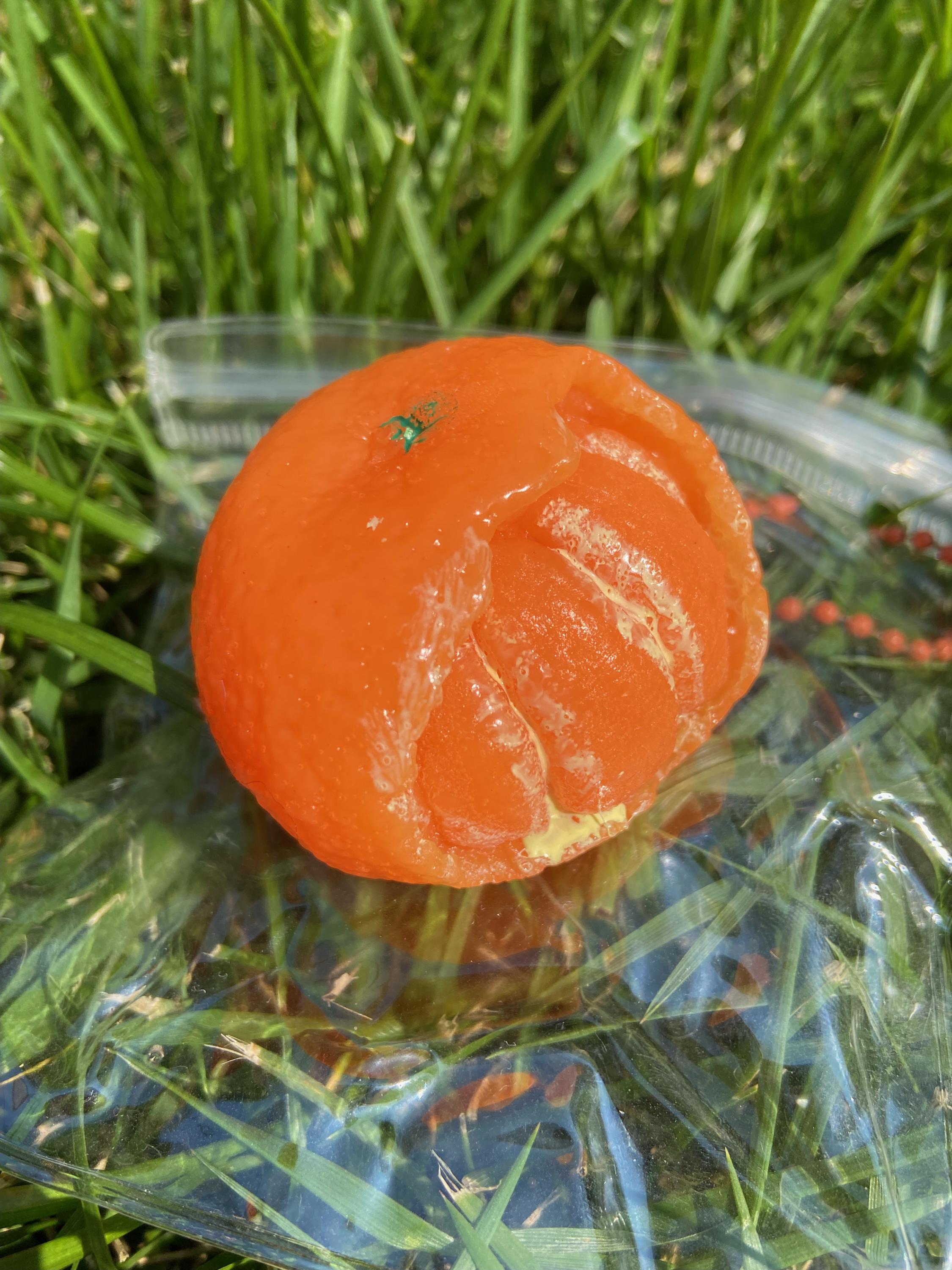 Handmade Orange Squishy | Food-grade Silicone Sensory Fidget Toy - Etsy