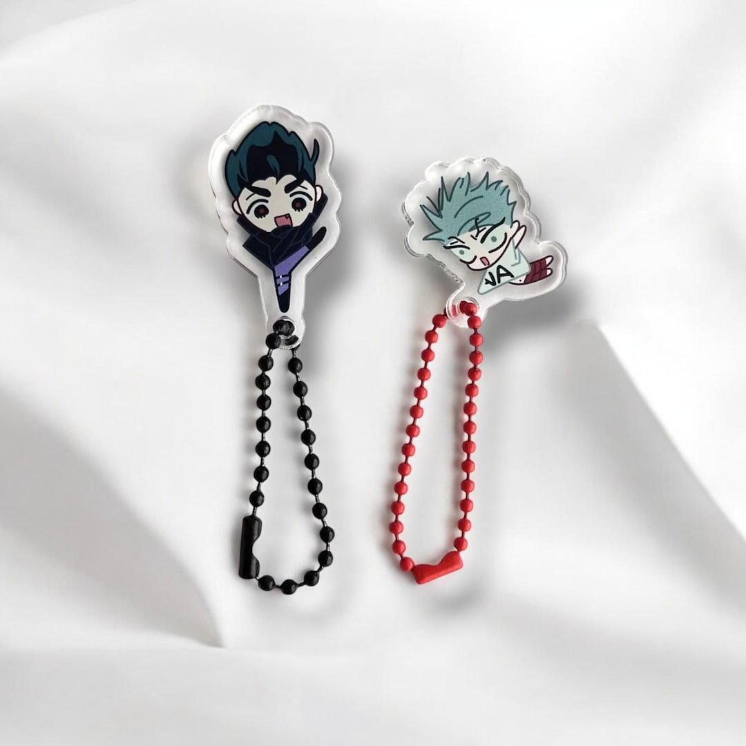 Anime Alien Stage Keychain: Ivan & Till Kawaii Acrylic Charm - Etsy