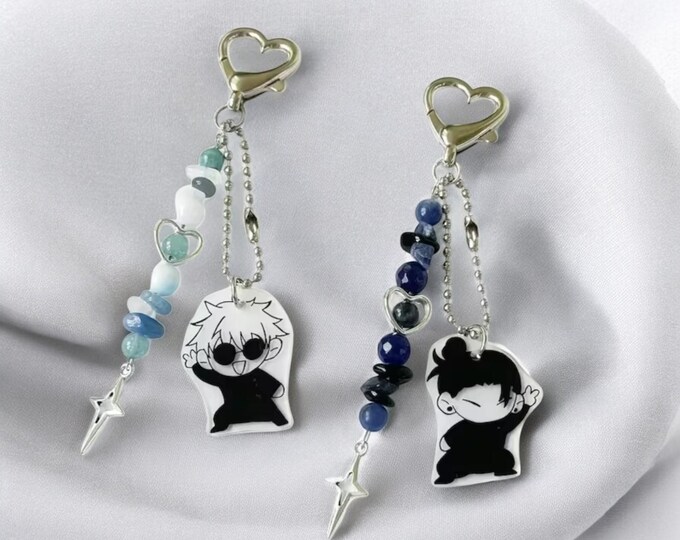 Gojo + Geto Matching Phone Charms !! - Etsy