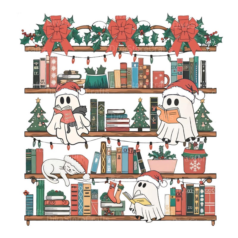 Ghost Christmas Png - Etsy