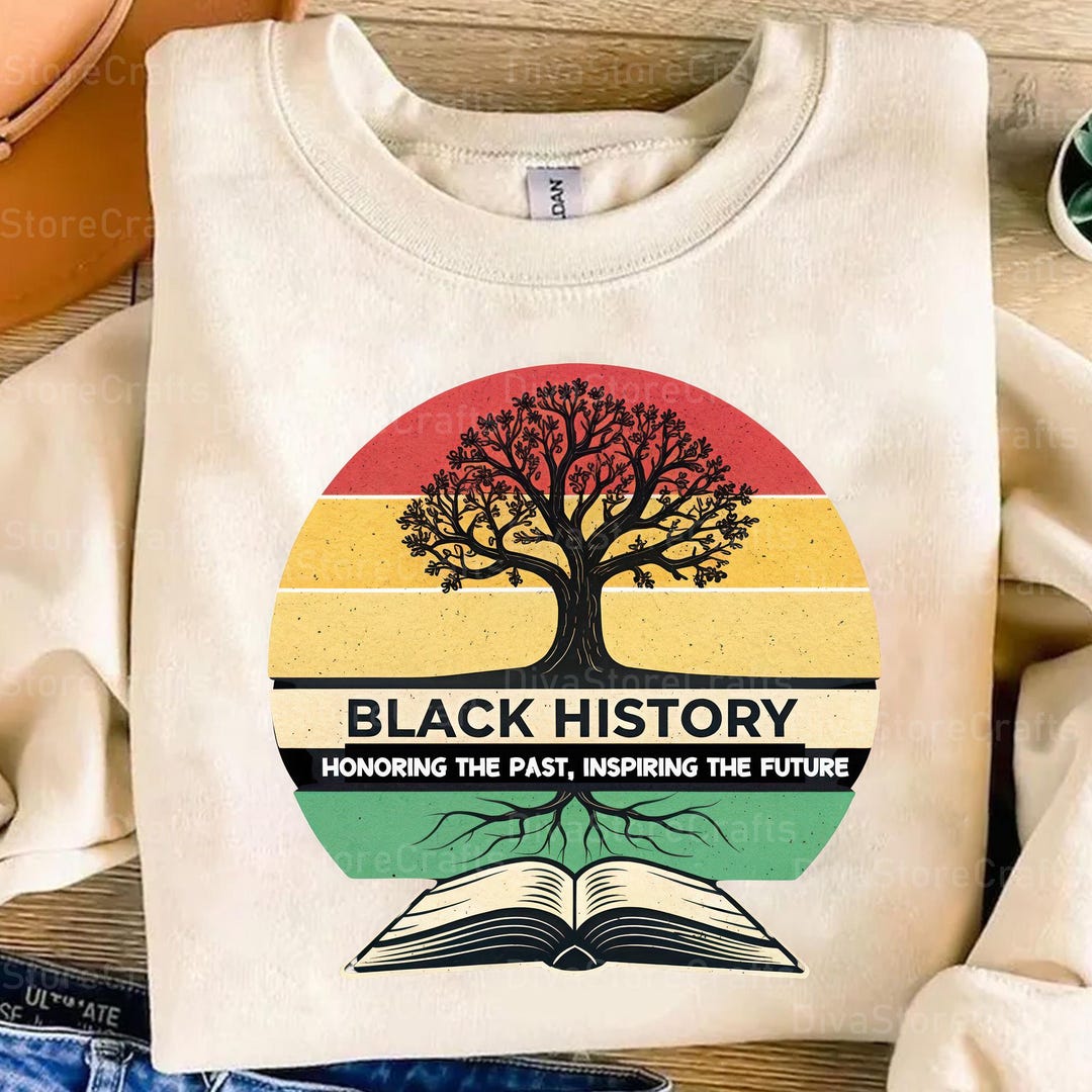 Black History Month Png, Black History Tree Png, Honoring Black History ...