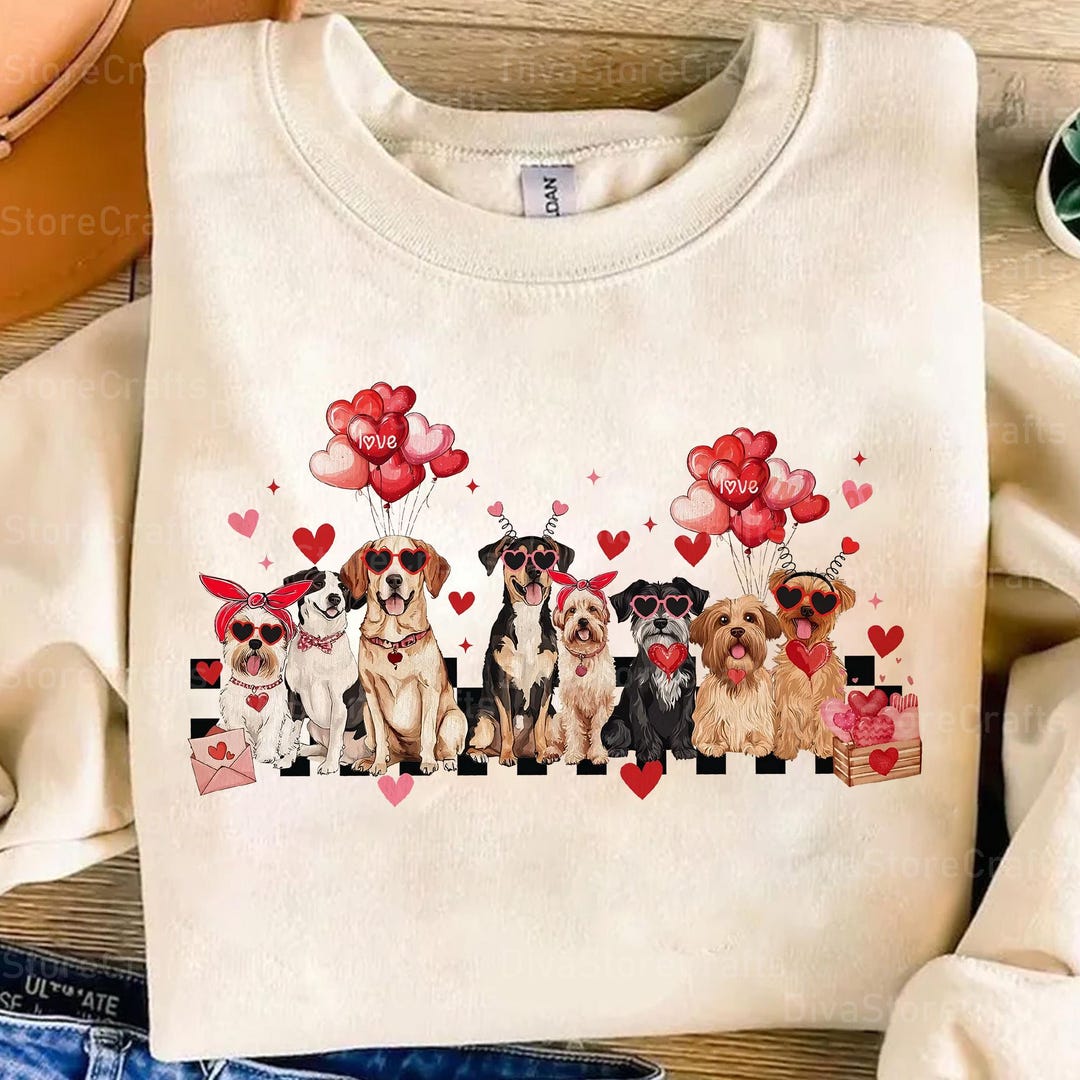 Valentines Day Dogs Png, Cute Valentines Day Png, Love Png, Dog Lover ...
