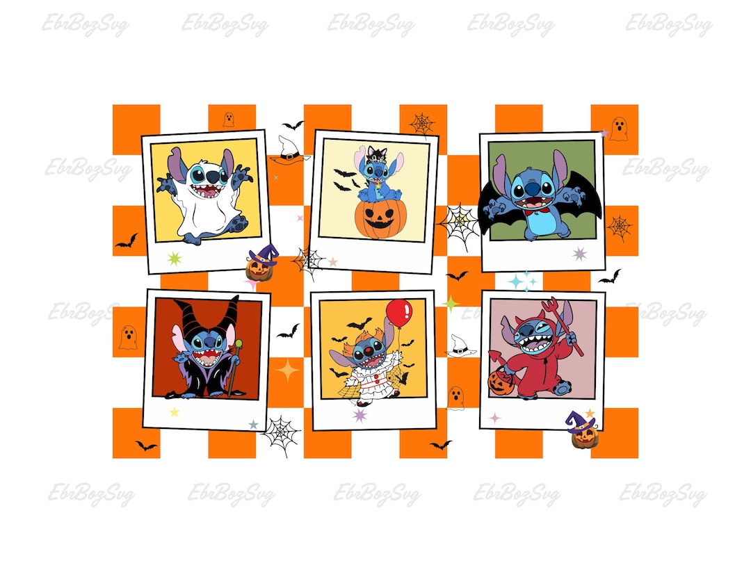Stitch Halloween Png, Stitch Skeleton Halloween Svg, Stitch Ghost ...
