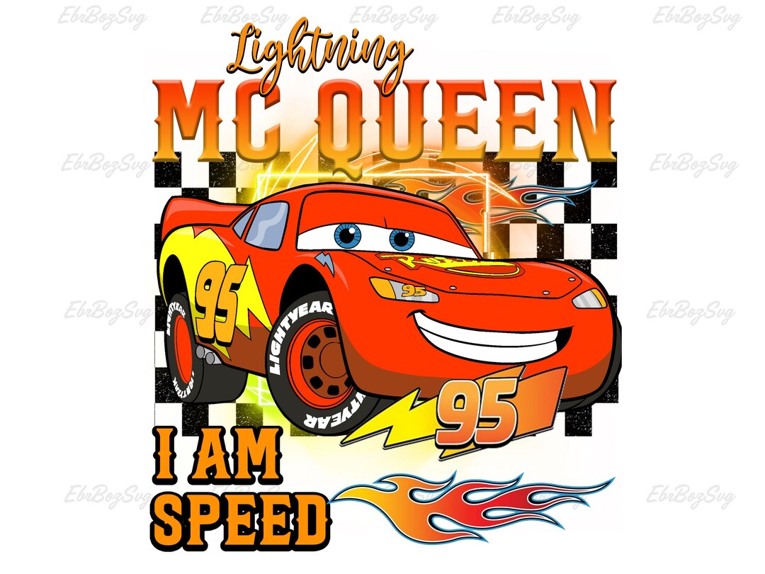 Lightning Mcqueen Png, Cars Clipart, Cars 95 Png, Race Car Digital ...