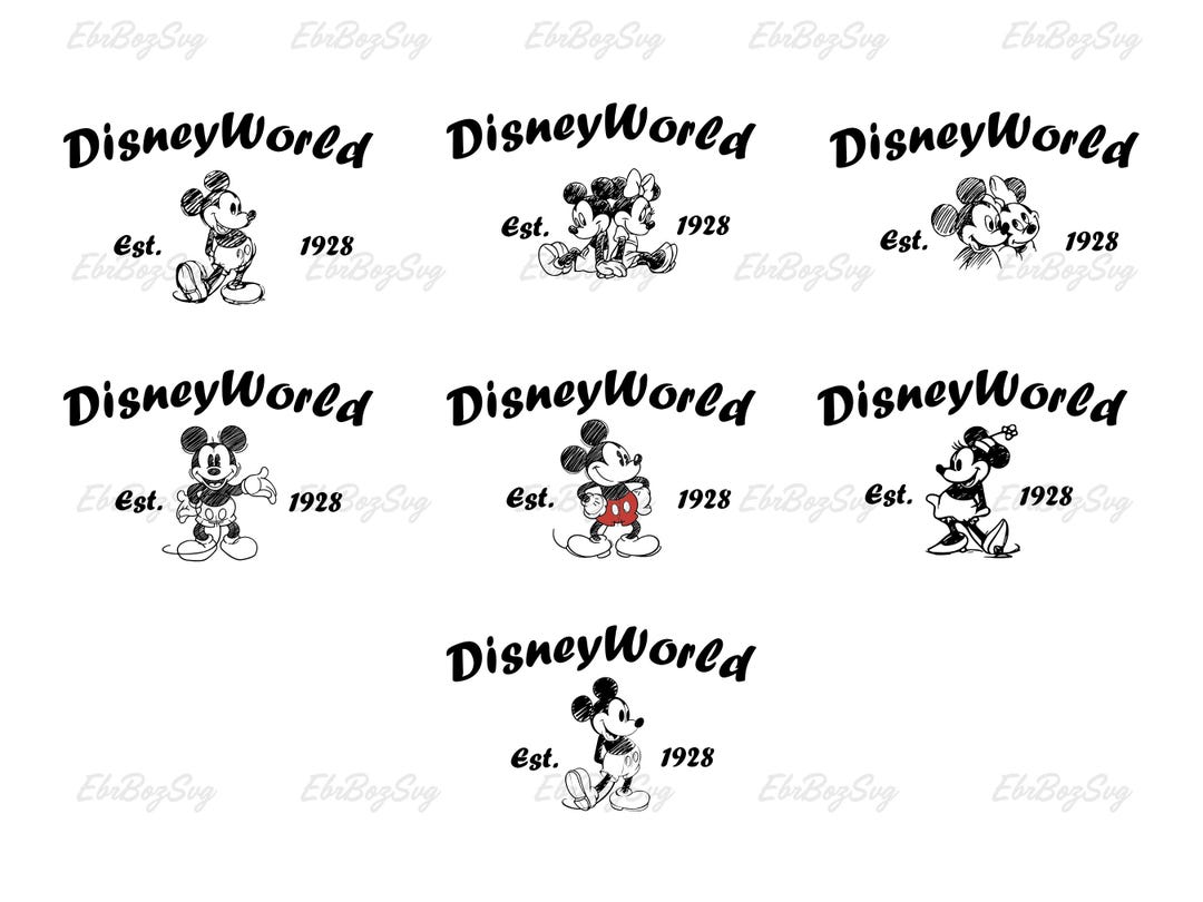 Bundle Sketch Svg, Sketch Mouse Svg, Svg Files for Cricut, Mouse ...