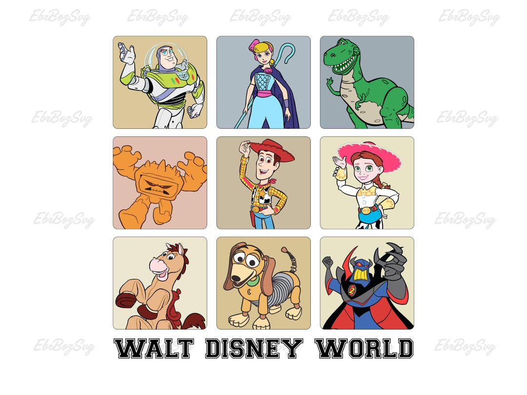 Toy Story Characters Png, Toy Story Png, Toy Story Clipart, Toy Story ...
