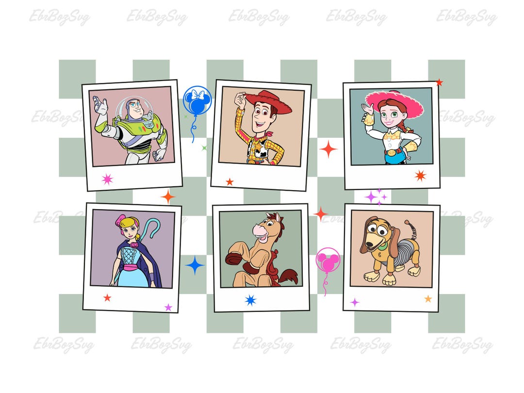Toy Story Characters Png, Toy Story Clipart, You've Got A Friend in Me ...