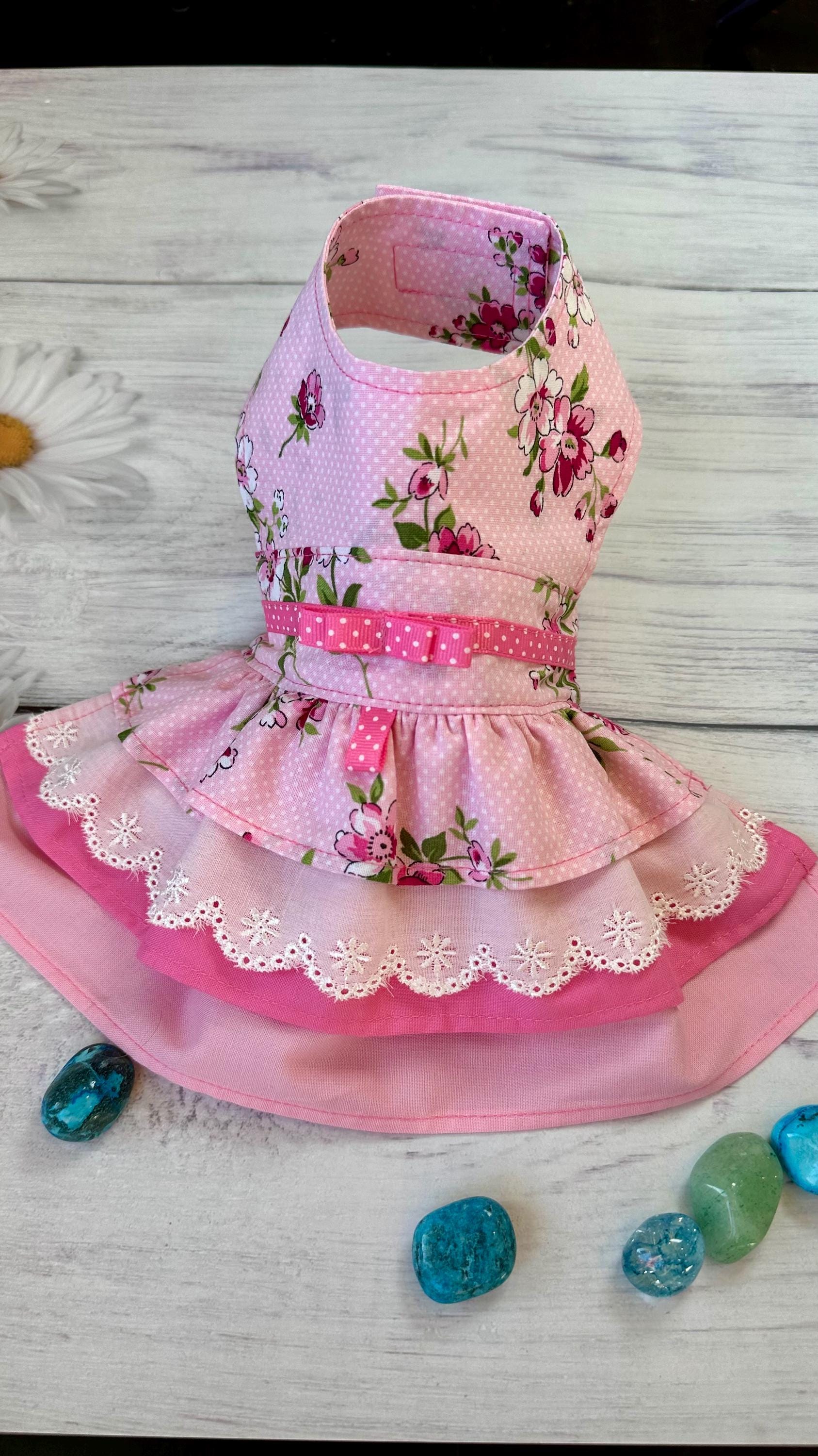 Dog Dress,fancy Dog Dress,designer Dress for a Small Dog,handmade Dog ...