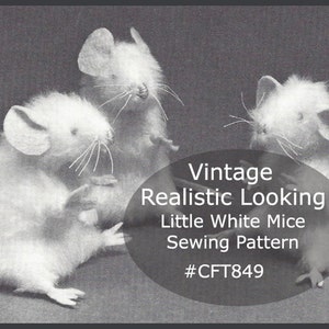 Grey Mouse Craft, Church Mice Craft, Choir Mice, Little Felt Christmas ...