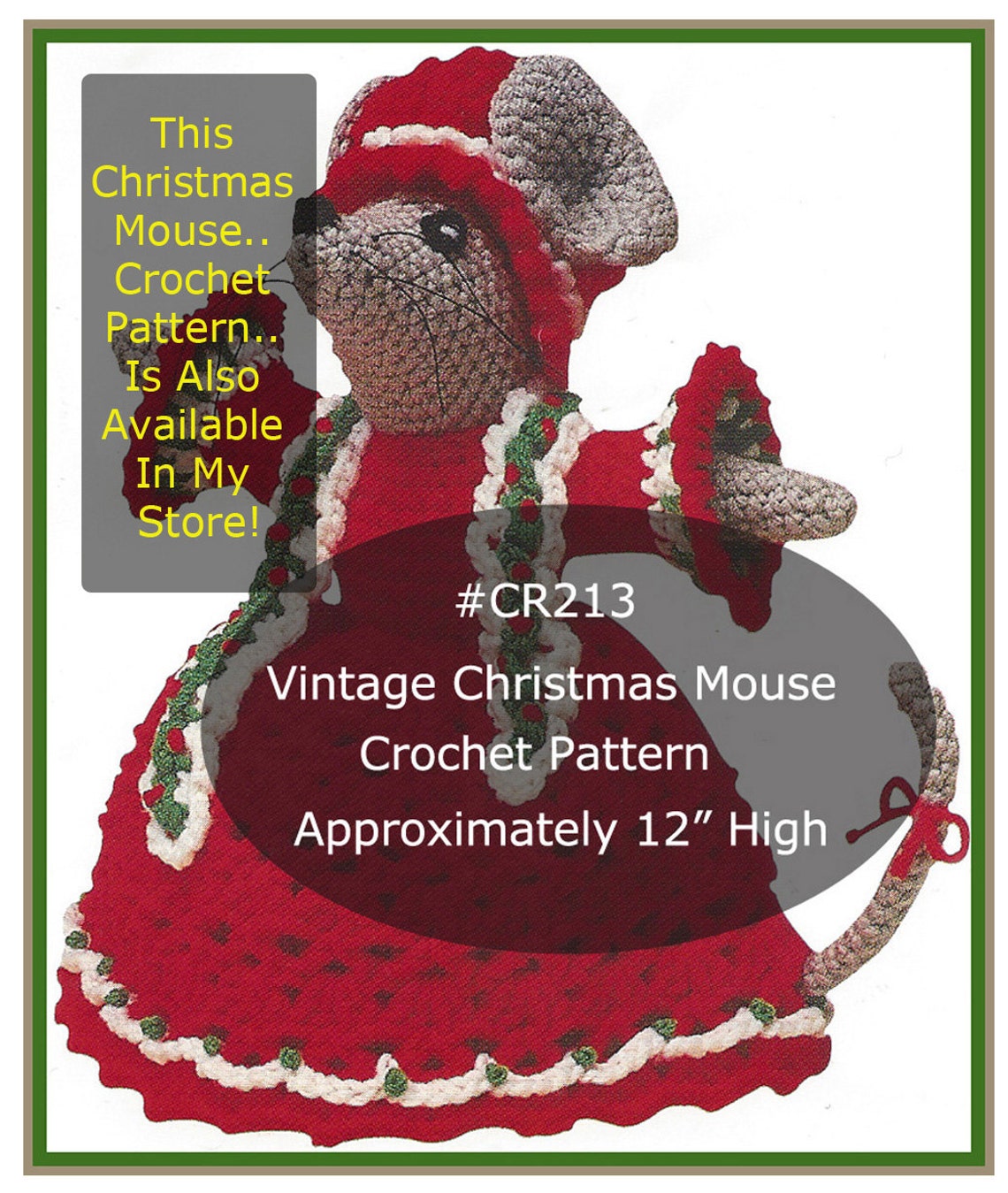 Christmas Tree Craft Instructions Macrame Knotting Pattern Holiday Tree ...