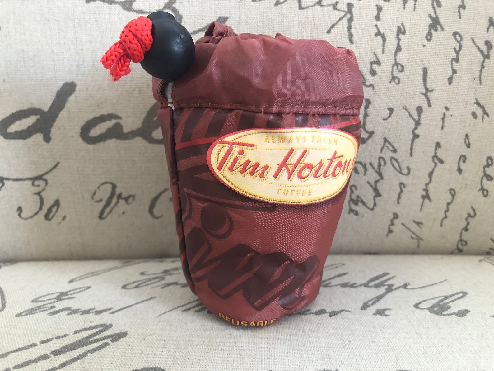 Rare Tim Hortons Shopping Bag Tim Hortons Coffee Cup Tim | Etsy