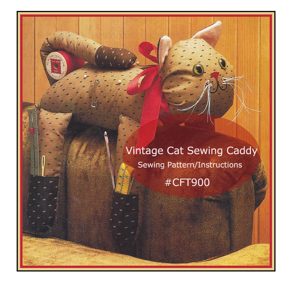 Cat Quilt Sewing Pattern, Cat Block Applique Bow Tie Cats, Etsy Canada ...