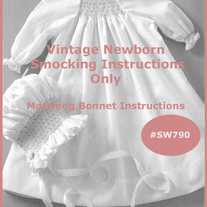 Smocked Pattern Baby - Etsy