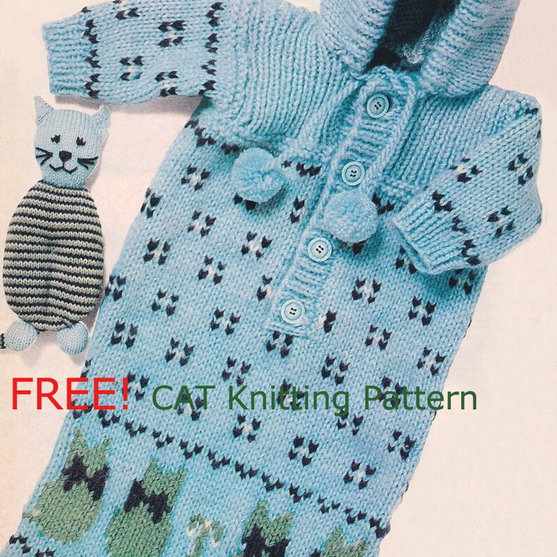 Cat Sweaters Pattern Free - Etsy