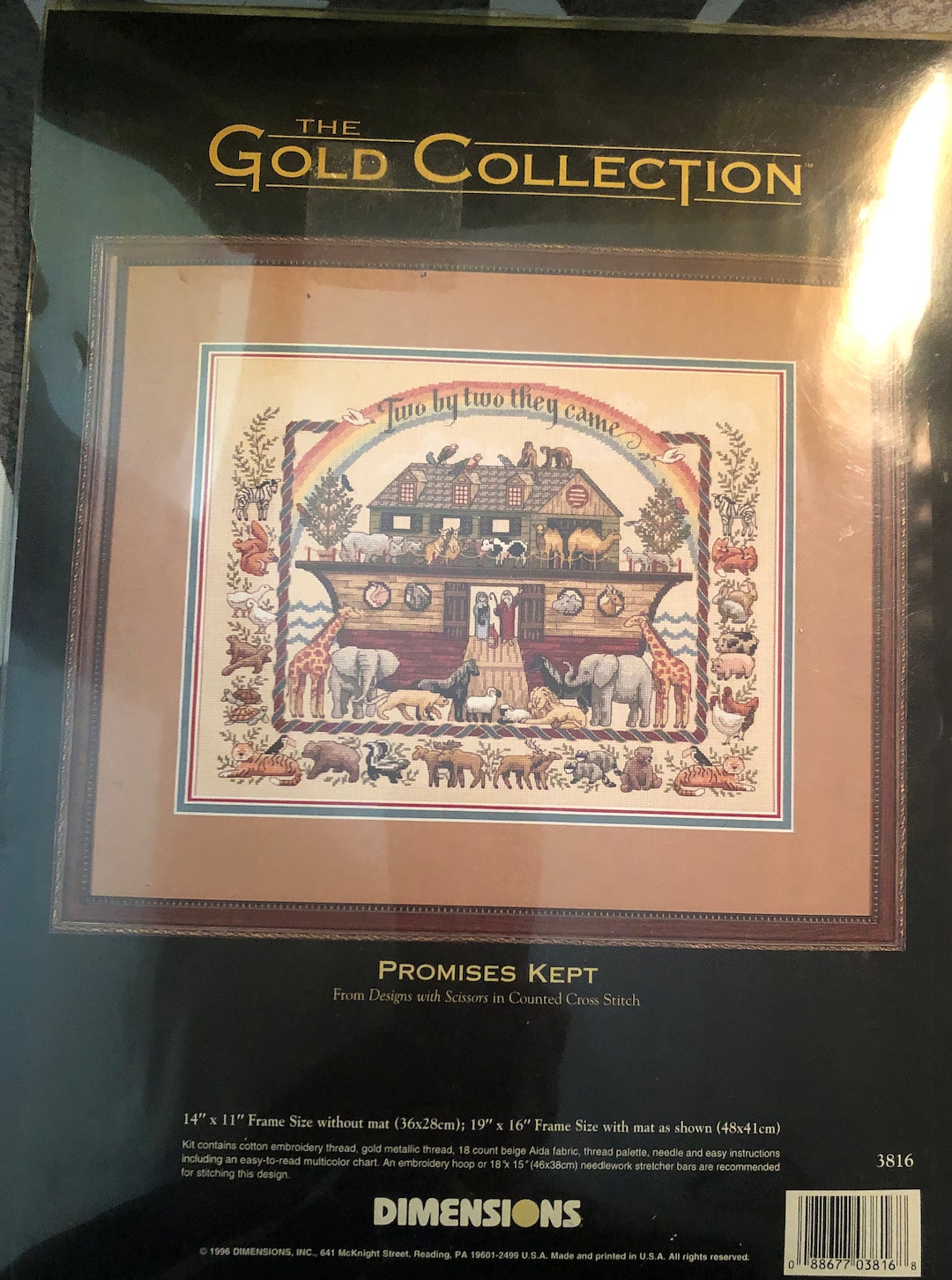 Dimensions Gold Collection-cross Stitch Kit, 'promises Kept'beautiful ...