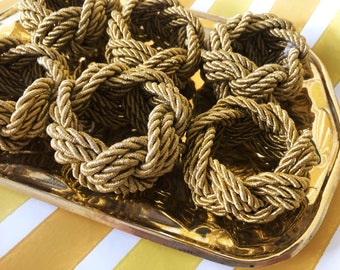 Rope Napkin Rings - Etsy
