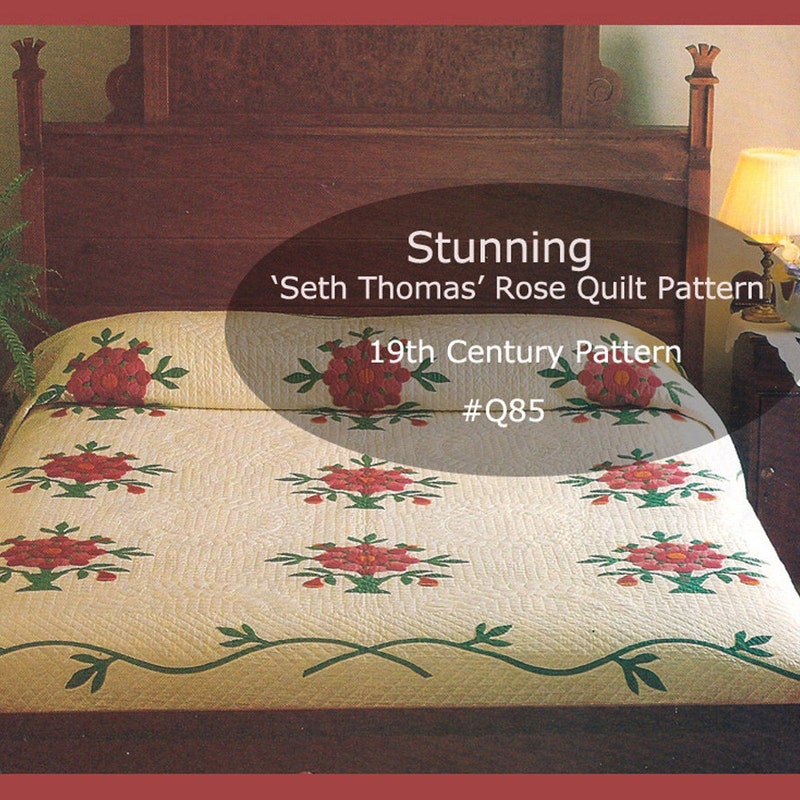 Rose Quilt Pattern - Etsy